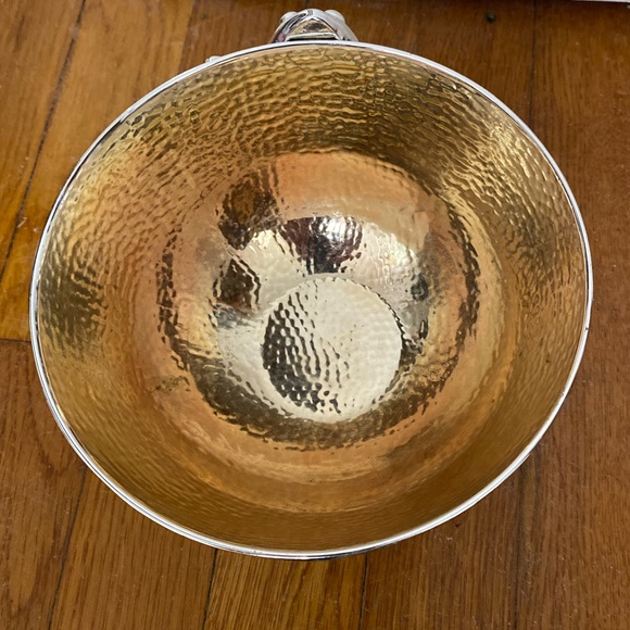 Accents | Frog Hammered Silver Plated Bowl Haida Design Artist Corey ...